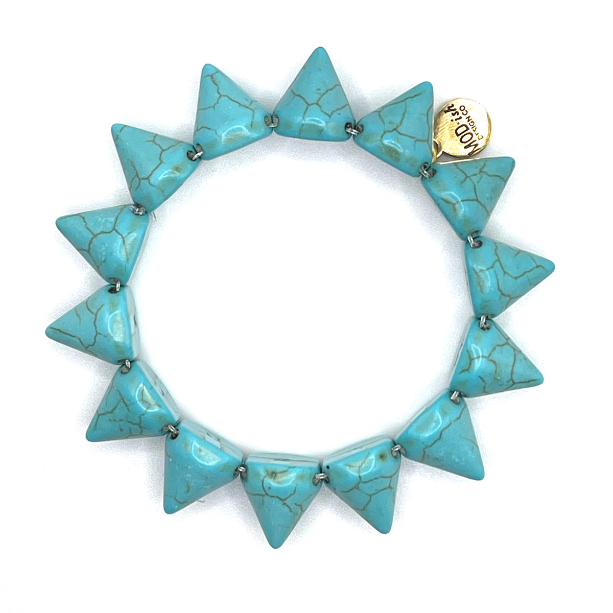 Spike Bracelet - Turquoise – MODish Design Company